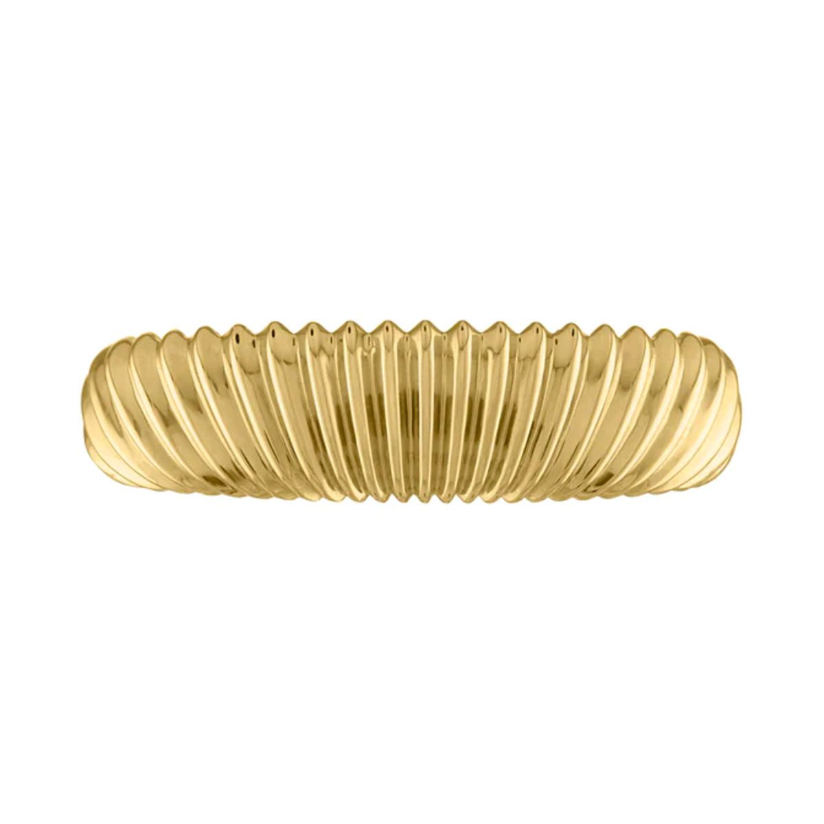 MyStory by Jackie Cohen The Carson Fluted Ring in Yellow Gold
